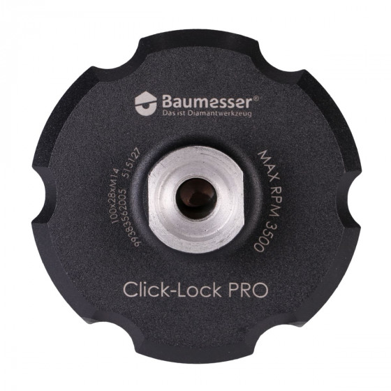 Magnetic pad holder Baumesser 100*M14 Click-Lock PRO – manufacturer ...